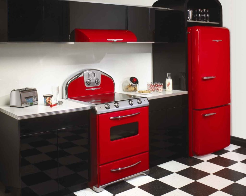 Red Appliances to Give the Kitchen a Retro Touch – Decoration Love